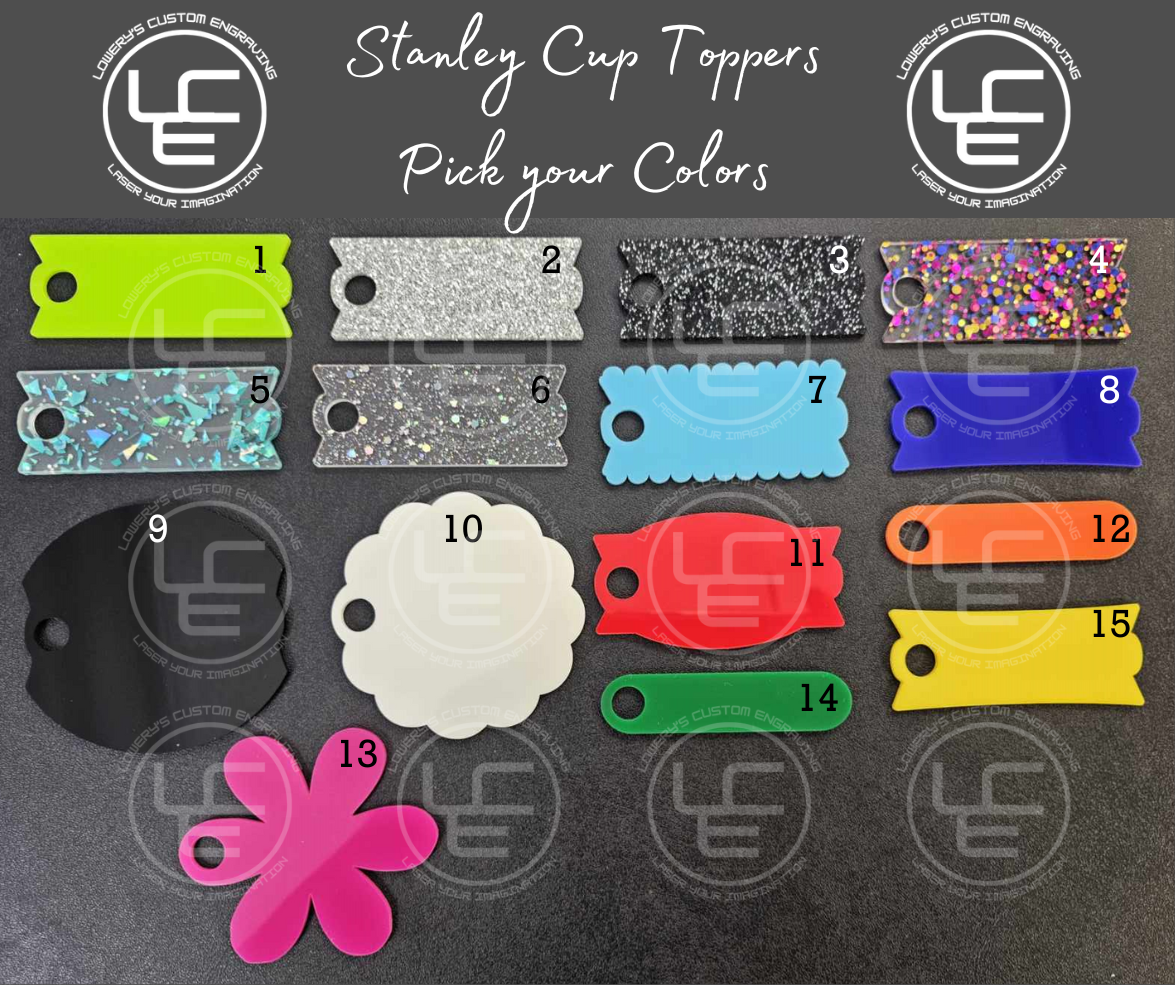 Laser Cut Acrylic Crafts and Gifts – Lowery's Custom Engraving